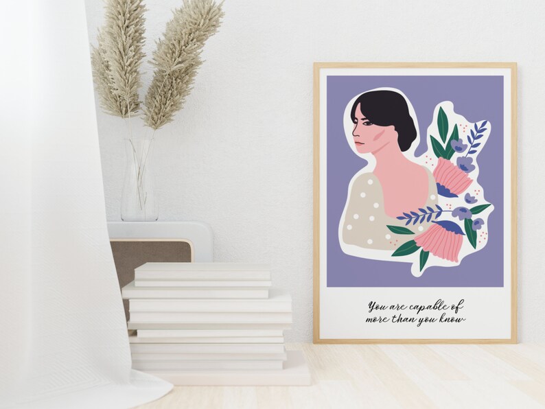 Growth Mindset Printable Poster Set of 12, Middle and High School ...