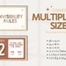 Divisibility Rules Printable Poster Set of 12, Middle and High School ...
