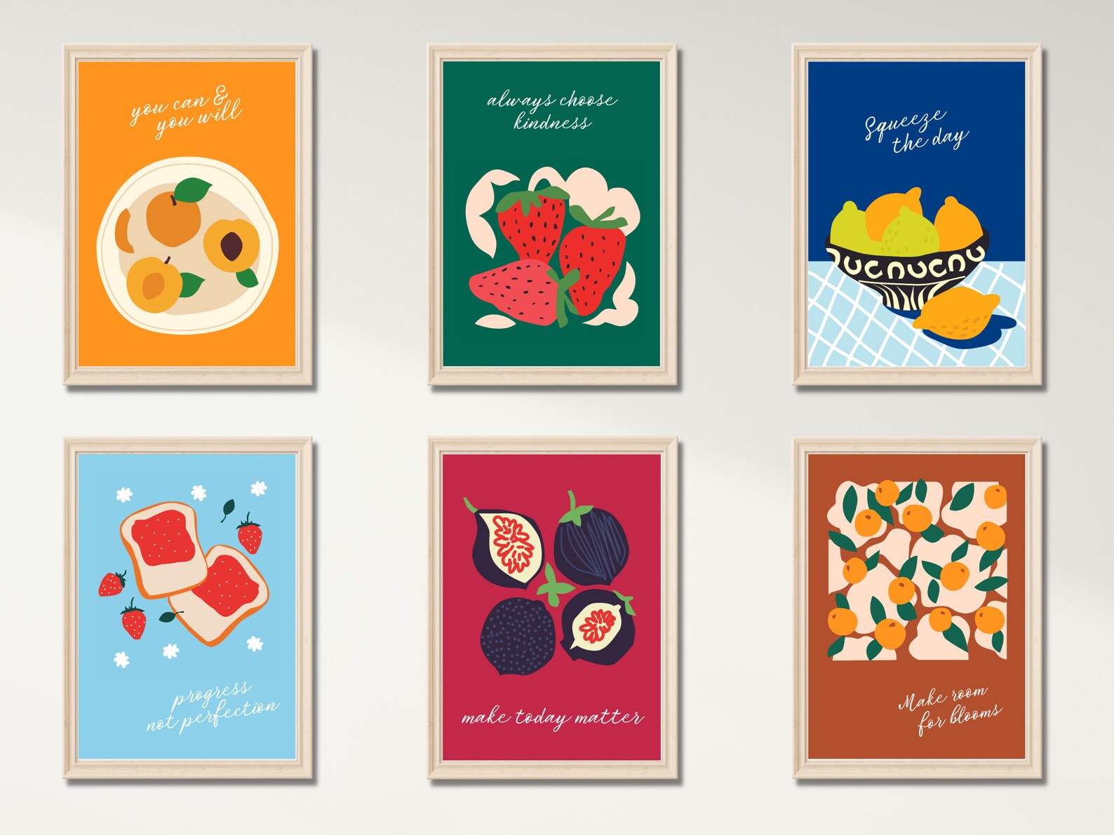 Growth Mindset Printable Poster Set of 12, Middle and High School ...