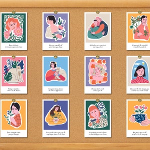 Growth Mindset Printable Poster Set of 12, Middle and High School ...