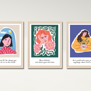 Growth Mindset Printable Poster Set of 12, Middle and High School ...