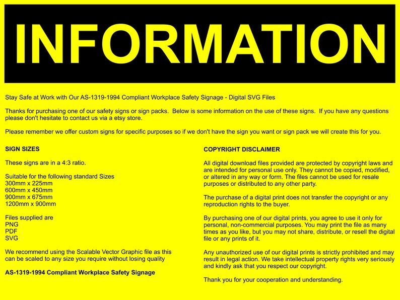WARNING Do Not Enter, Stay Safe at Work With Our AS1319 Safety Signage ...