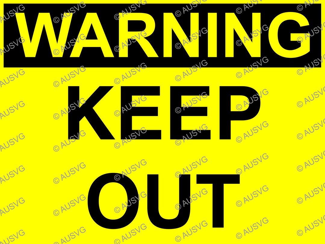 WARNING Keep Out, Stay Safe at Work With Our AS1319 Safety Signage ...