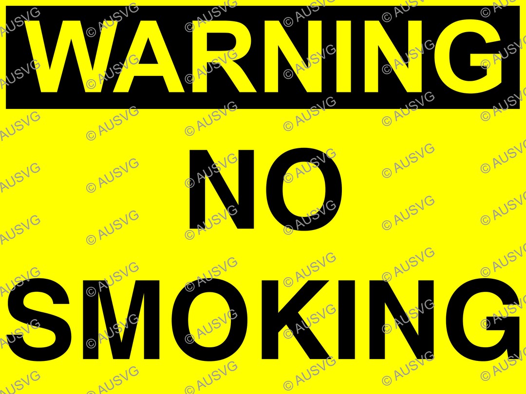 WARNING No Smoking, Stay Safe at Work With Our AS1319 Safety Signage ...