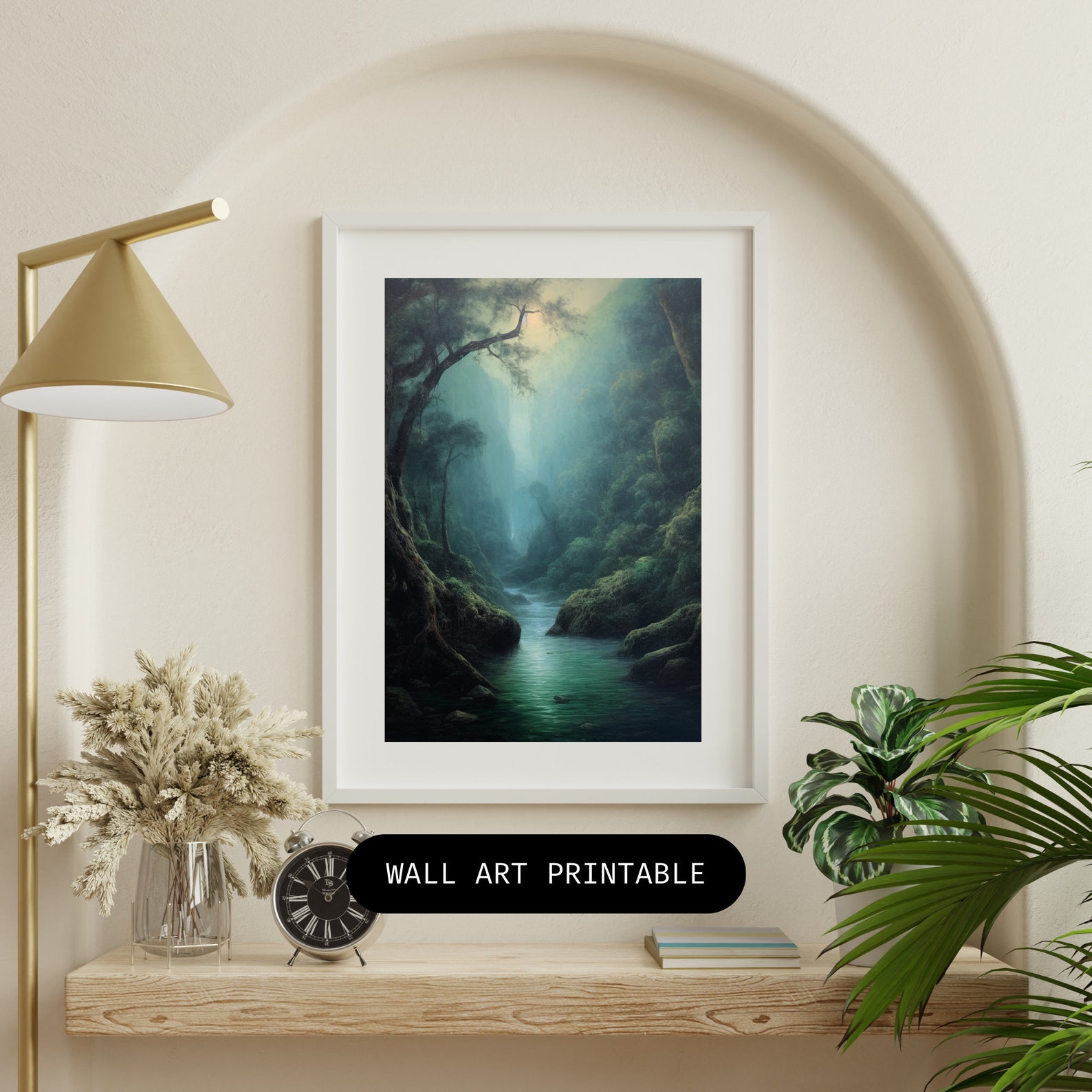 A Forgotten Time, Light Academia Printable Art, Vintage Wall Art ...