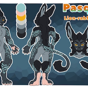 Furry Reference Sheet - Etsy