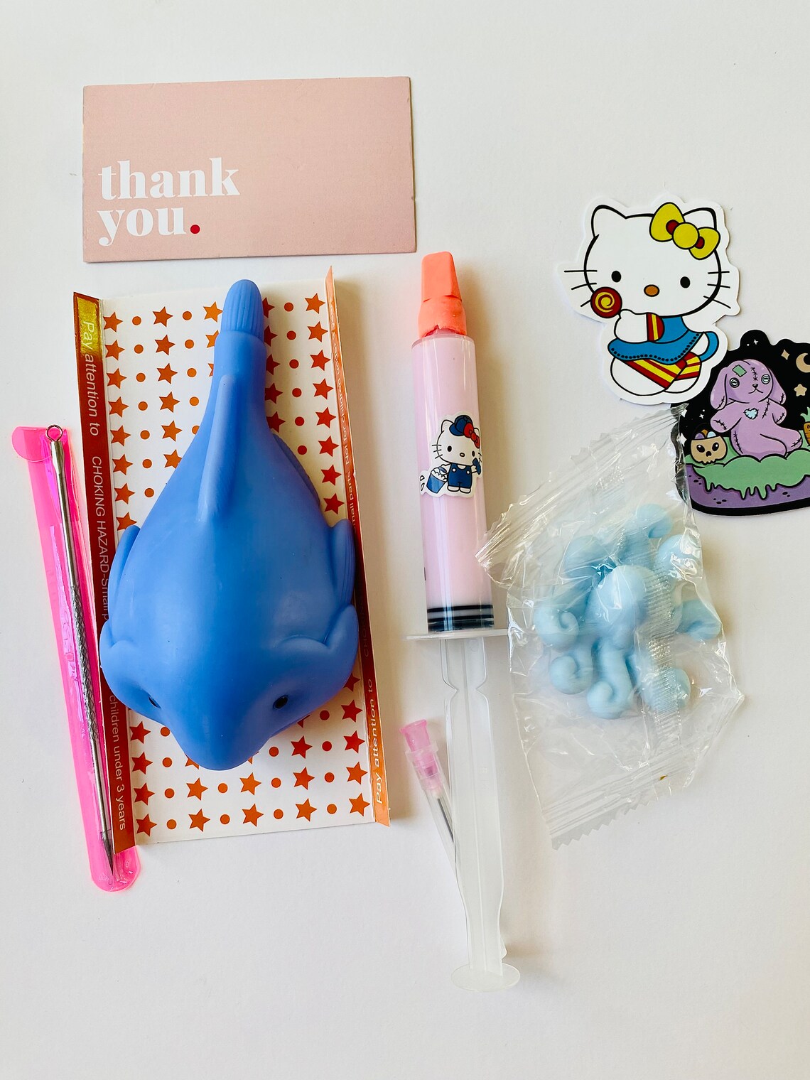 ASMR Bliss and Stress Relief: Pimple Popping Mochi Kit With Blob Fish ...