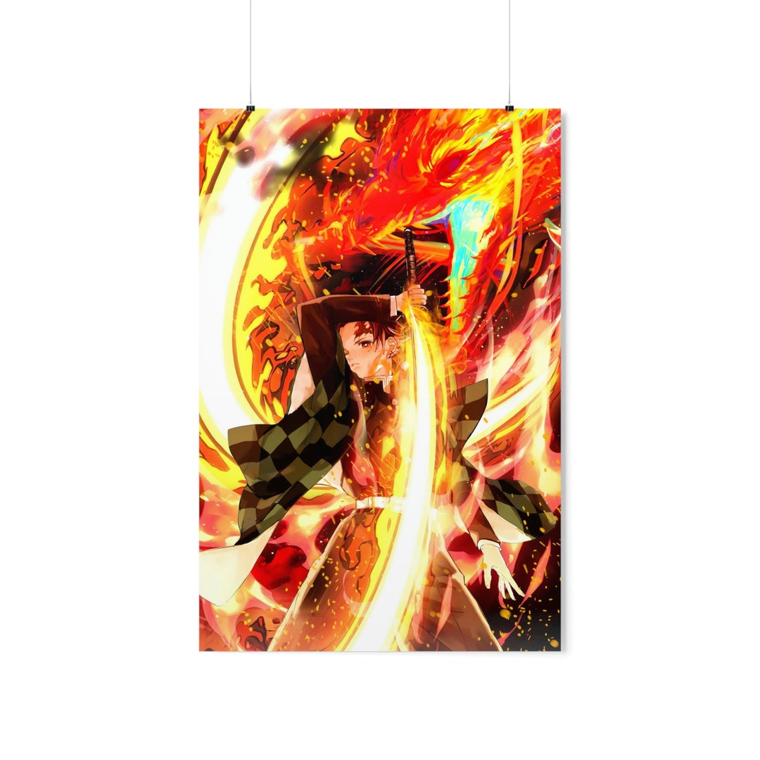 Demon Slayer Tanjiro Posters - Etsy