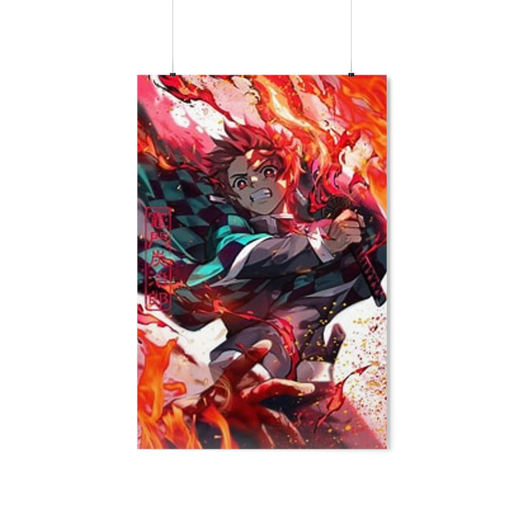 Demon Slayer Tanjiro Posters - Etsy