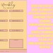 Self-improvement, Printable Weekly Planner, Daily Planner, 4-weeks ...