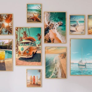 Summer Bliss: 10-piece Digital Poster Bundle Featuring Beautiful ...