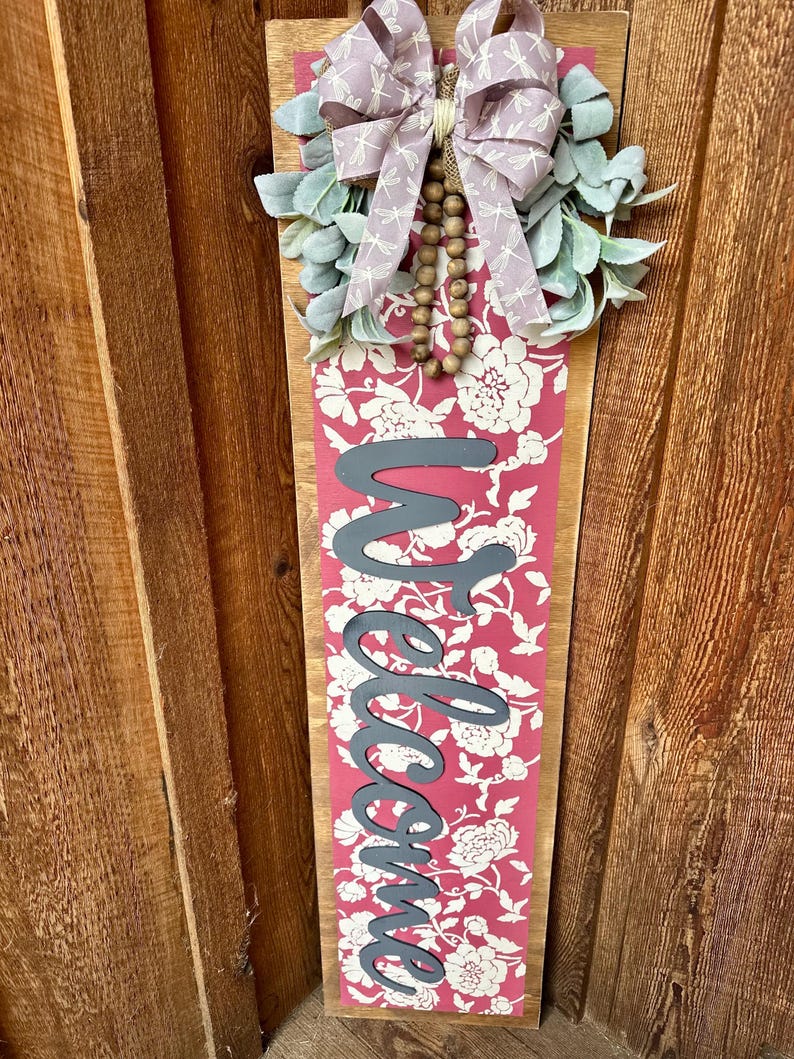 Home Sweet Home Front Porch Leaner | Spring Decor | Rustic Wood Sign ...