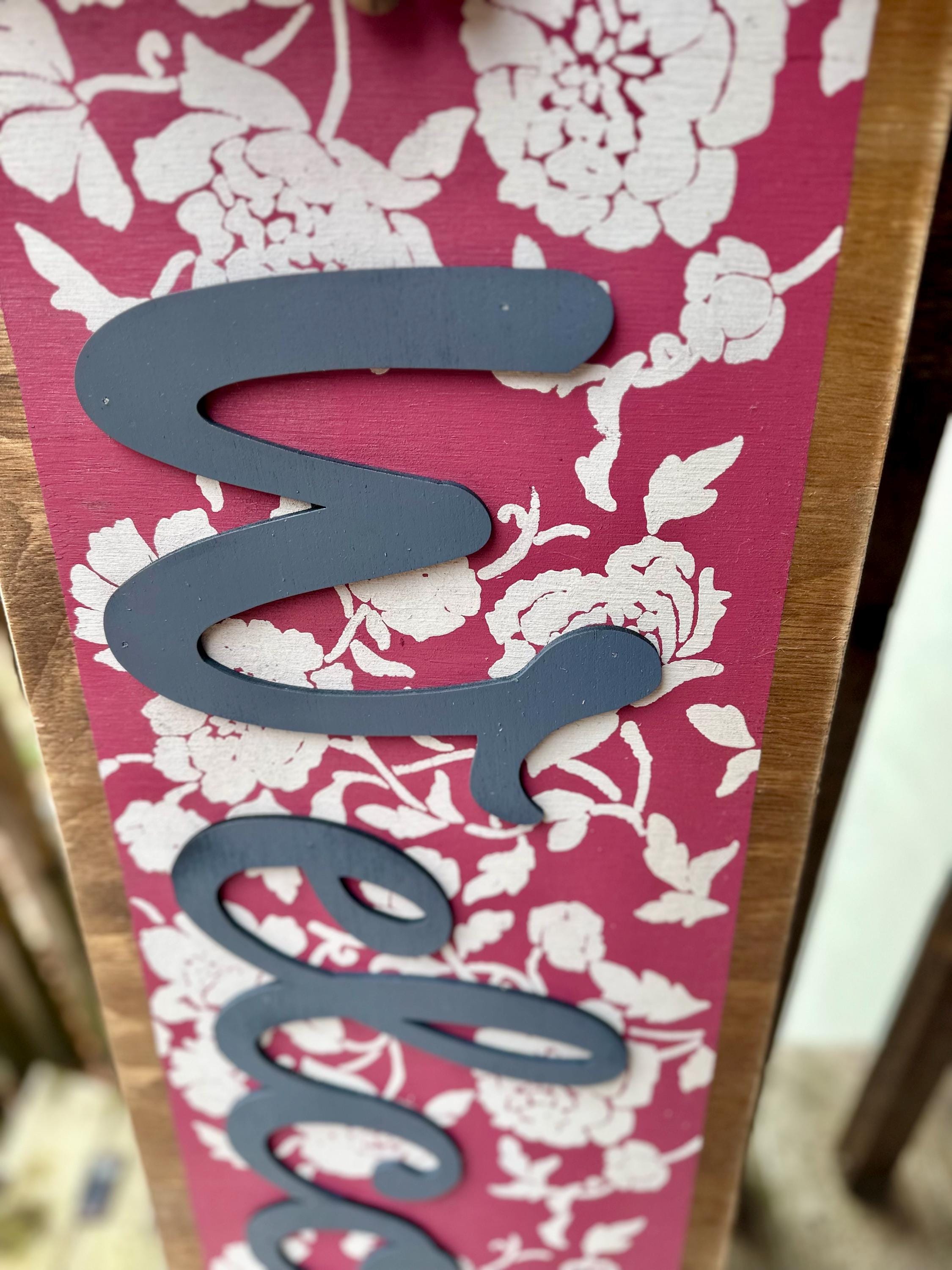 Home Sweet Home Front Porch Leaner | Spring Decor | Rustic Wood Sign ...