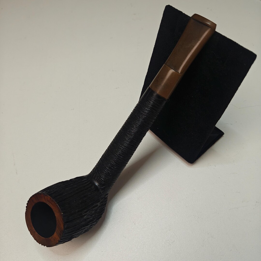 Vintage Treaty Bond Corsica Pipe – Canadian Shape – Italy – Rusticated ...