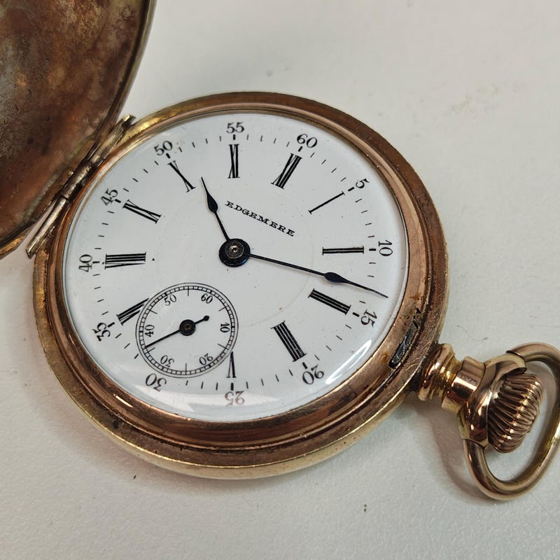 Pocket Watch Hand Wound - Etsy UK