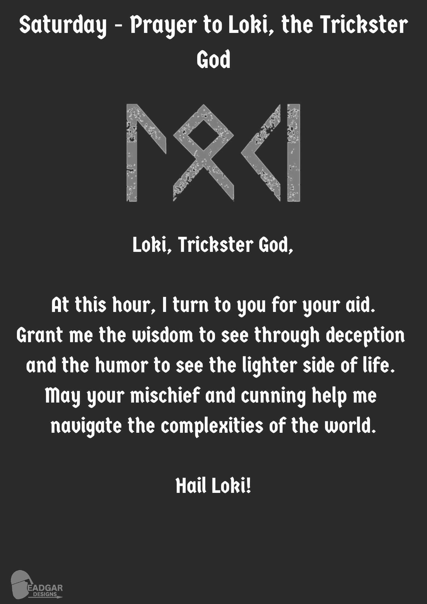 Norse Pagan Prayer Book: Weekly Nordic Prayers (digital Download) - Etsy