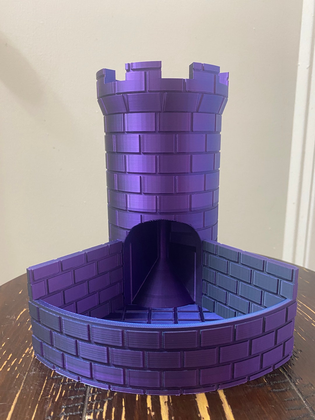 Tricolor Cobblestone Dice Tower - Etsy