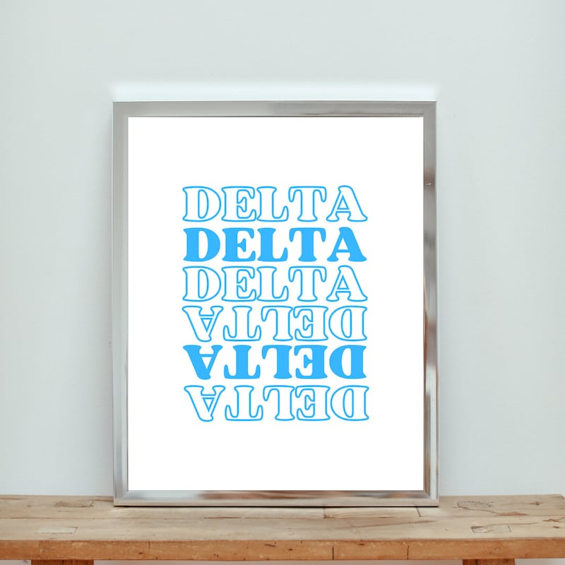 Tri Delta - Etsy