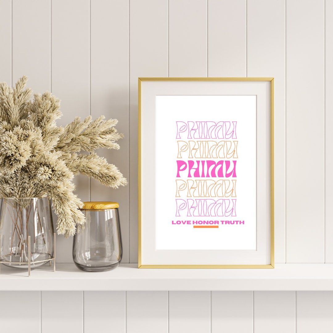 Phi Mu Sorority Graphic - Etsy