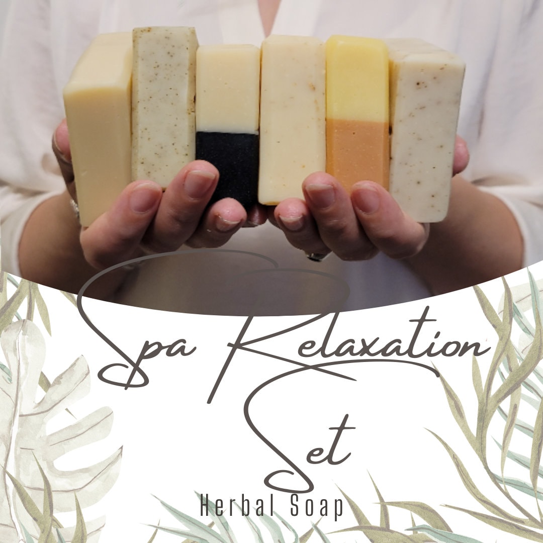 Range of Natural Soaps 6 Soaps in a Set. Vegan Natural Bar Soap, Soaps ...