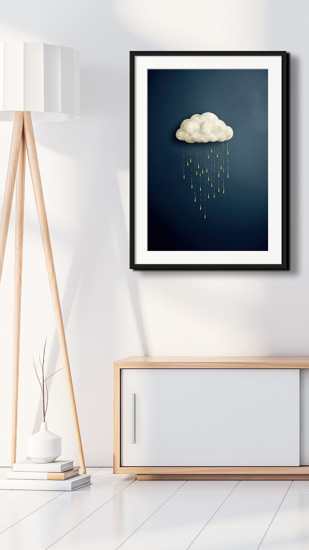 Modern Abstract Cloud Art Print Downloadable Art Prints - Etsy