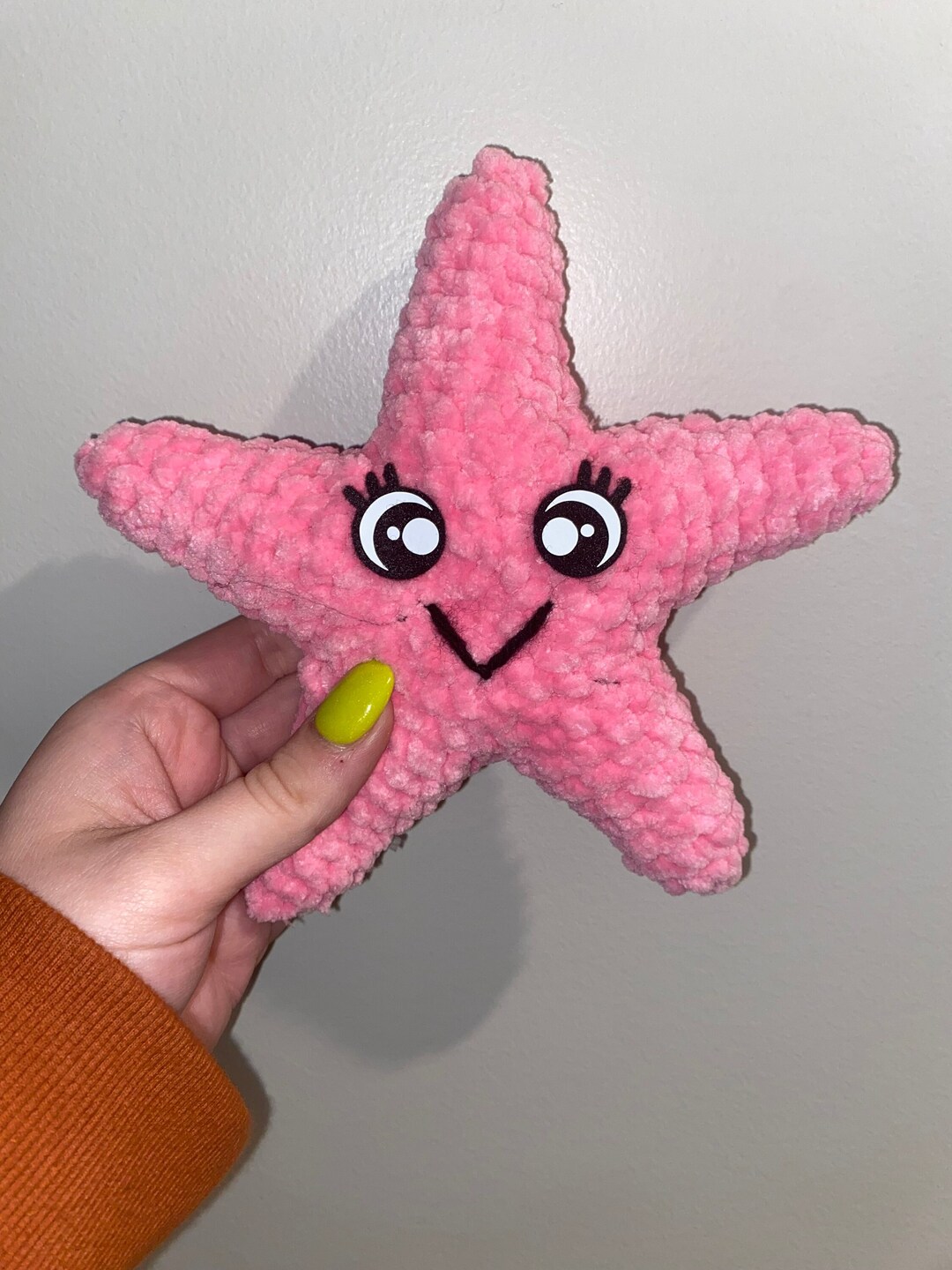 Starfish Plushie- Amigurumi- Handmade Plushie - Etsy
