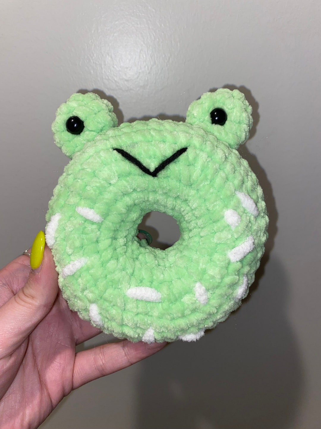Amigurumi Donut Frog- Handmade Plushie - Etsy