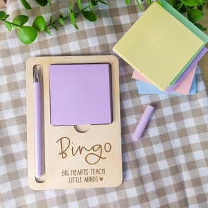 Post It Note and Pen Combo Holder | Teacher Gift | Educator Gift ...