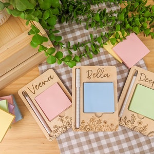 Post It Note and Pen Combo Holder | Teacher Gift | Educator Gift ...