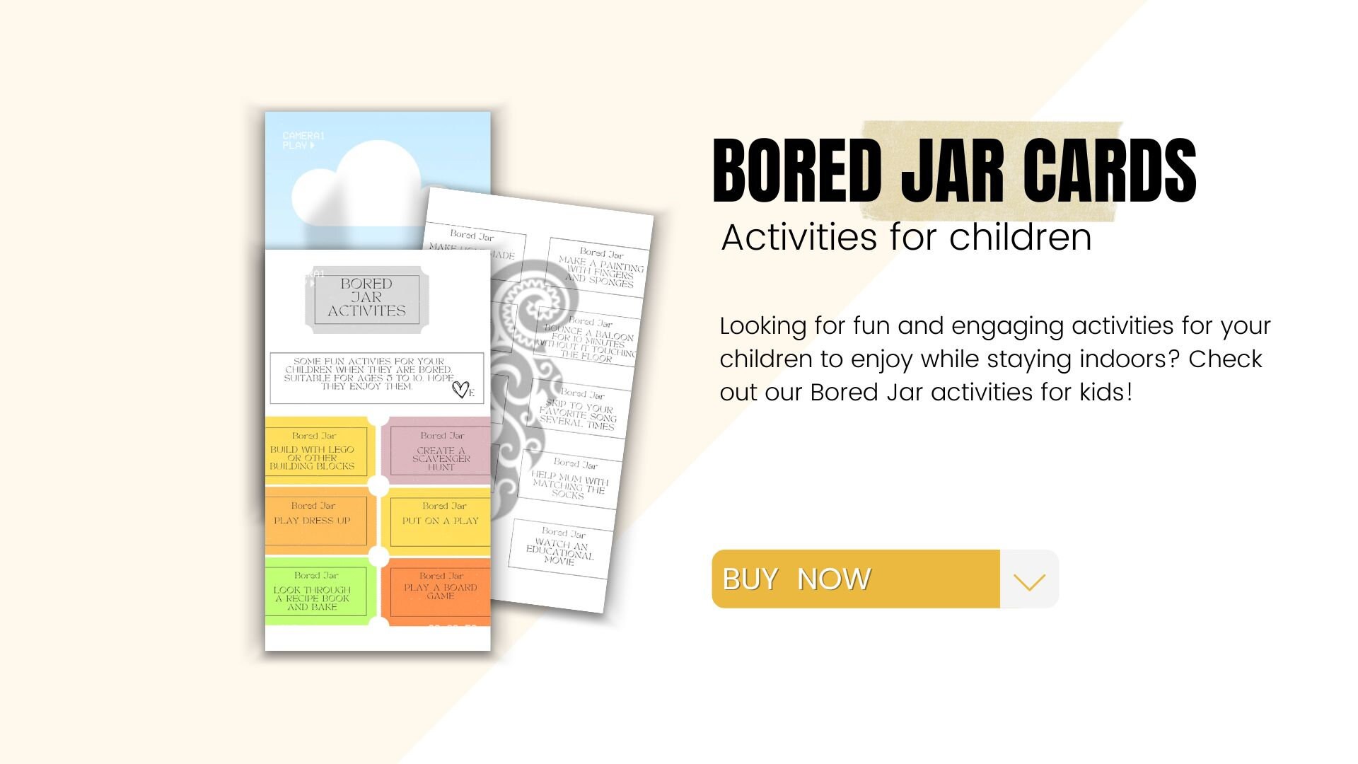 30 Bored Jar Cards, Creative Activities to Keep Kids Entertained at ...