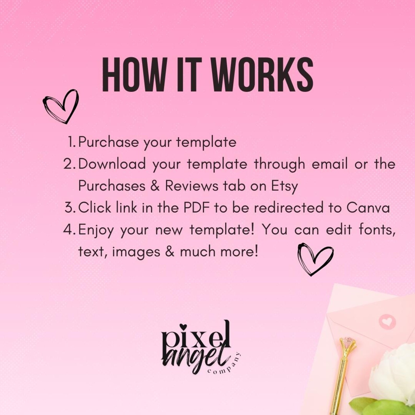 DIY Fancy Flyer Templates, Editable in Canva, Hairstylist Flyers, Lash ...