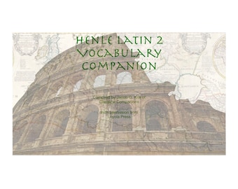 First Year Henle Latin Study Guide Lessons 16 Through 29 - Etsy