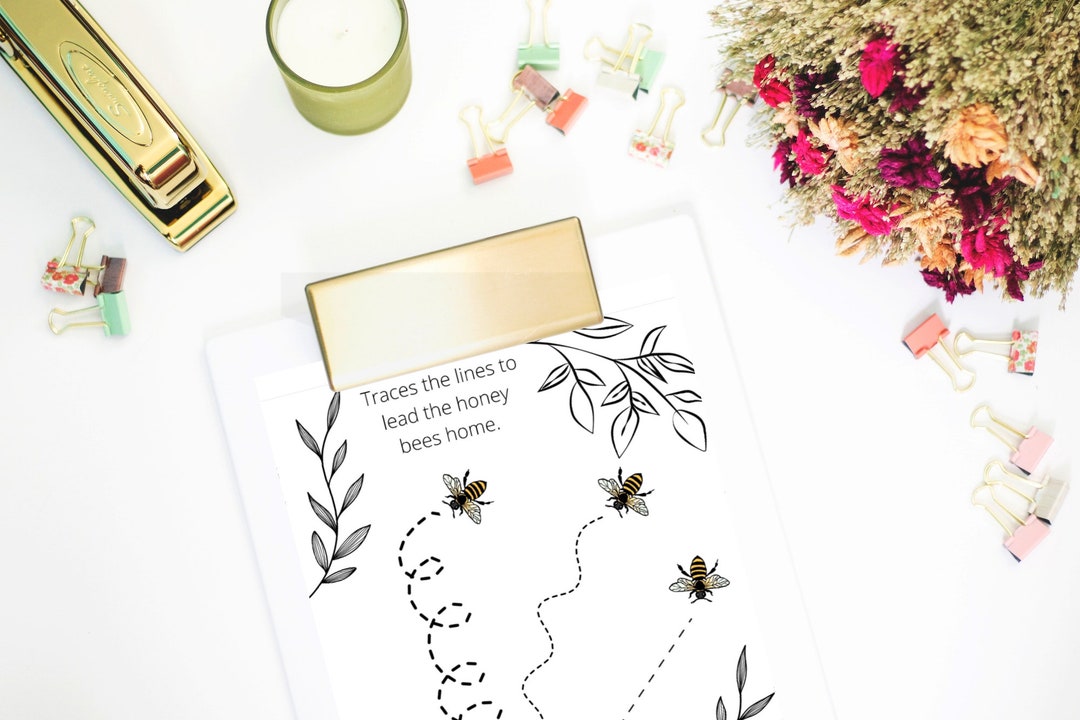 Flowers & Bugs Preschool Pack - Etsy