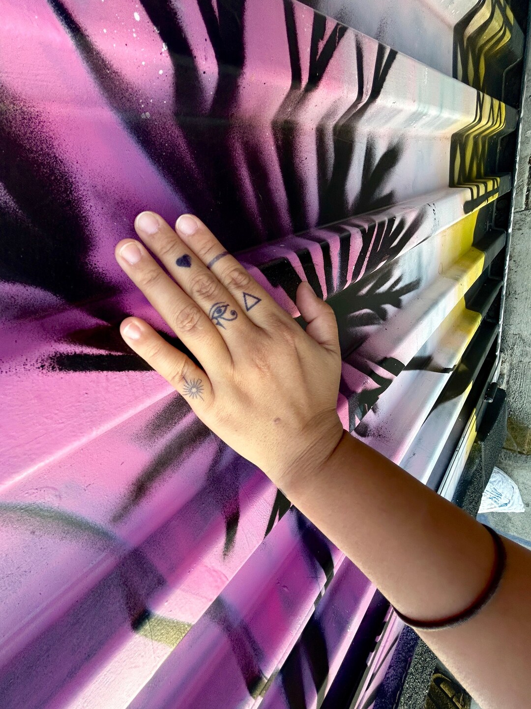 Finger Tattoo | 2 Week Temporary Tattoo | Plant Based Vegan Tattoo ...