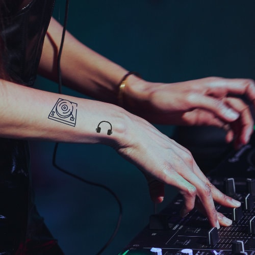 Dj Tattoo Images