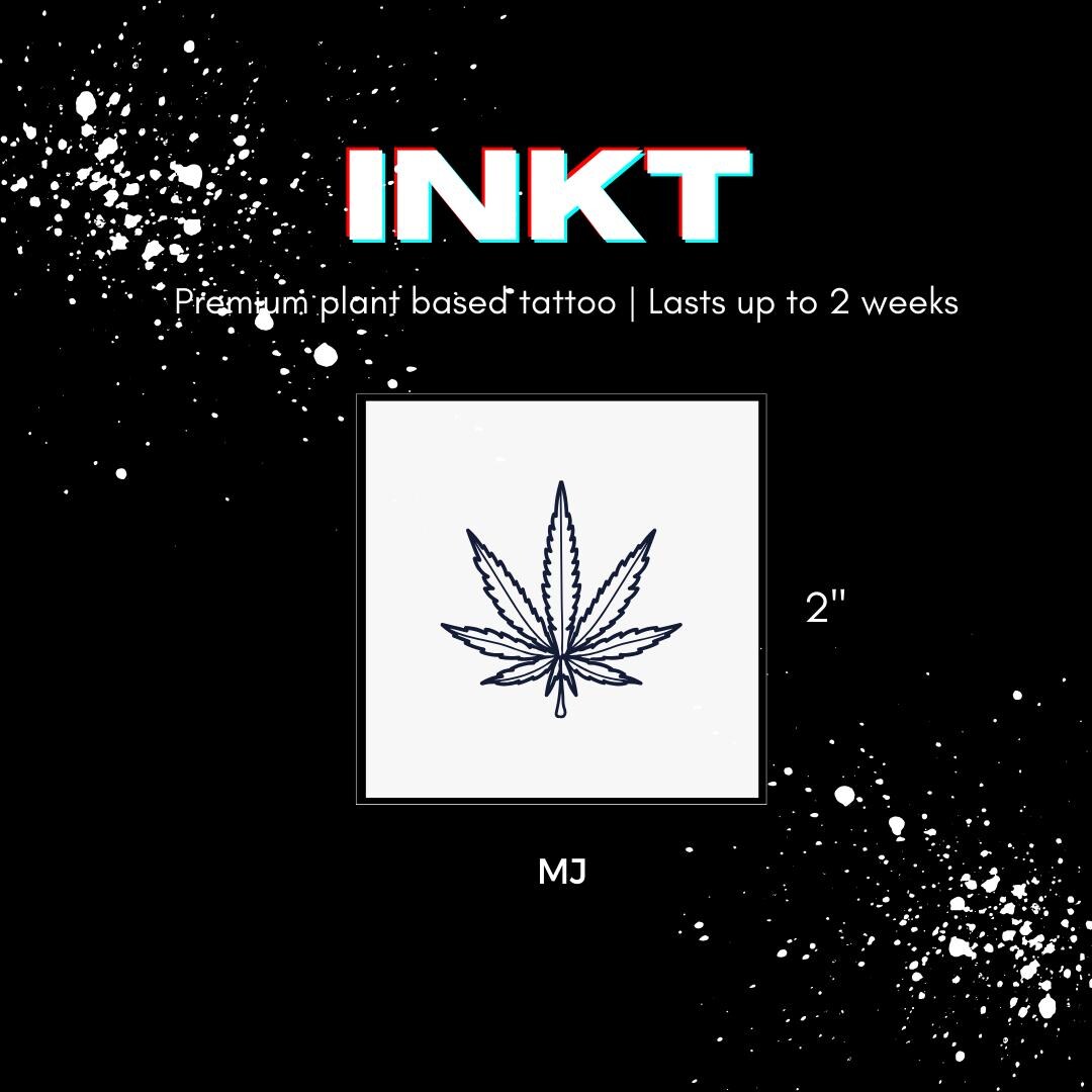 MJ Tattoo | 2 Week Temporary Tattoo | Plant Based Vegan Tattoo | Boho ...