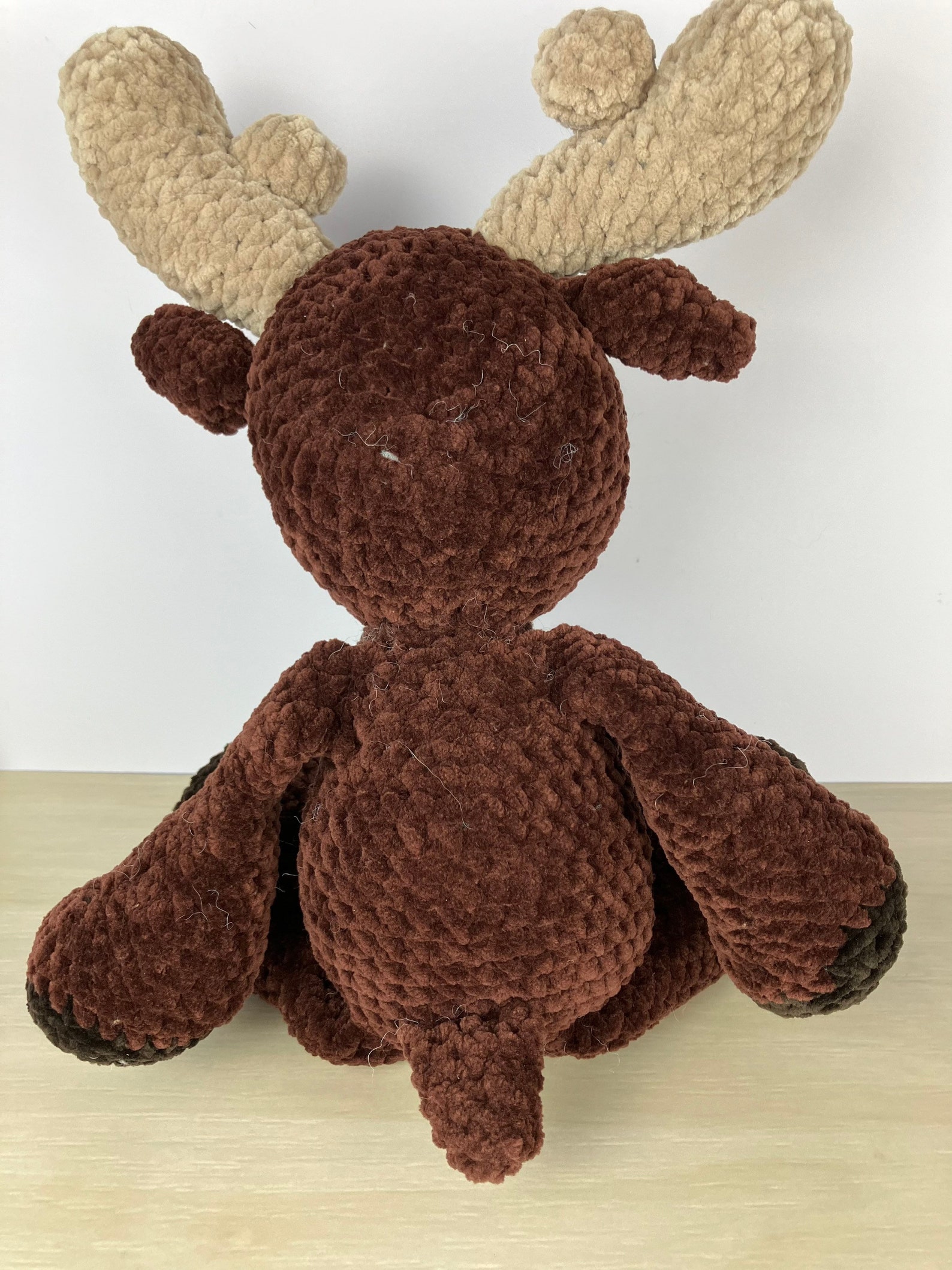 Moose Stuffed Animal/ Plushie Moose/ Crochet Moose Amigurumi/ Forest ...