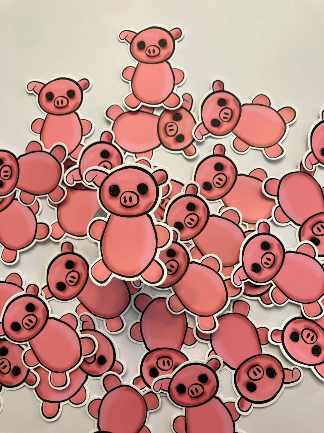 Pig Sticker /vinyl Pig Sticker/ Laptop Sticker/ Waterproof/ - Etsy