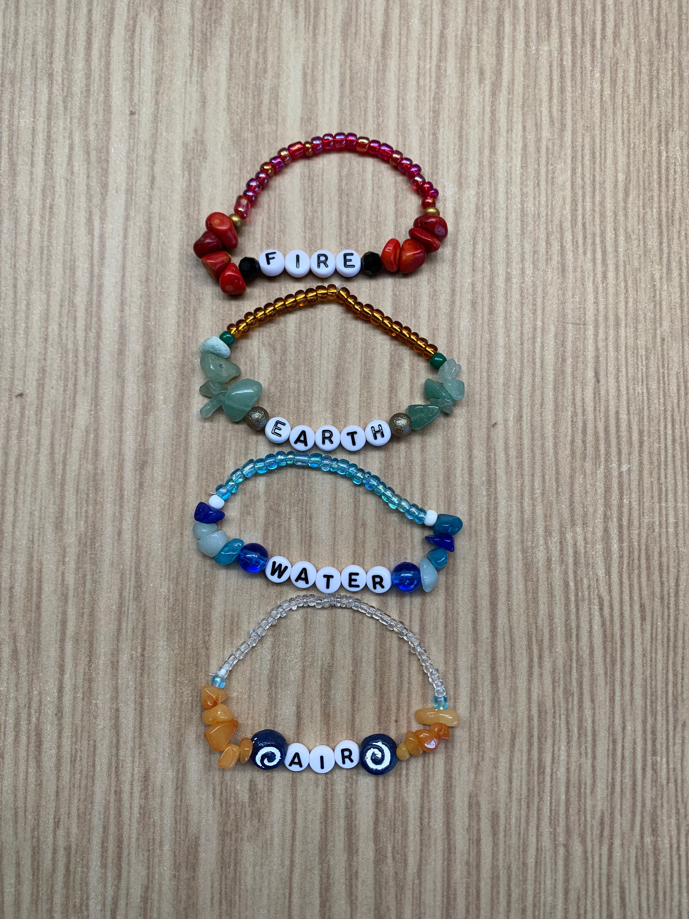 Avatar A:TLA Bracelets Fire Nation, Water Tribe, Air Nomad, Earth ...
