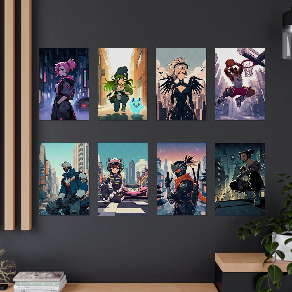 Overwatch Posters, Mercy, Customizable, Artful Wall Art, Gift-for ...