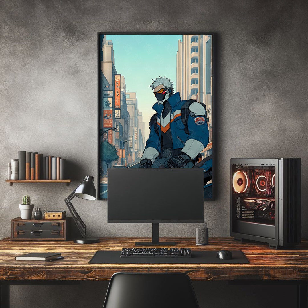 Overwatch Posters, Soldier, Customizable, Artful Wall Art, Gift-for ...