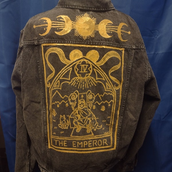 Witch Denim Jacket - Etsy