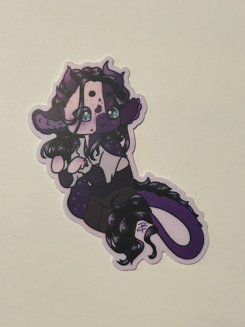 High Quality Cut Dye Stickers, Fable Smp Character Stickers - Etsy
