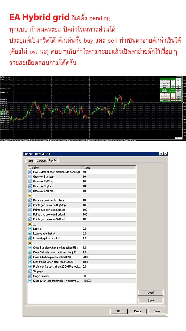 Hybrid Grid Expert Advisor Semi-auto EA for Traders Who's Not Care Market Direction - Etsy