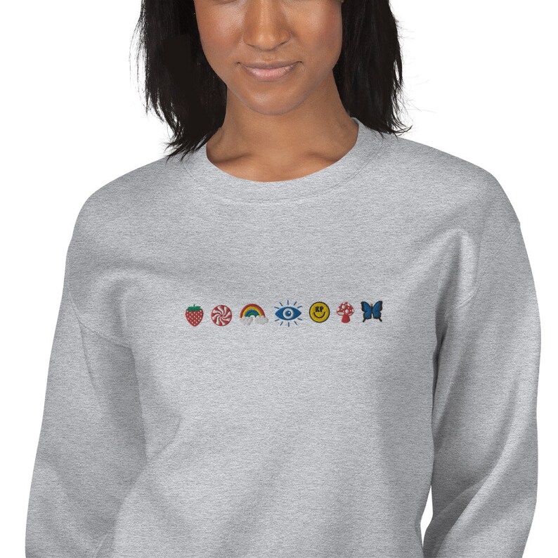 Katy Perry Era Icon Embroidered Unisex Crewneck Sweatshirt - Etsy