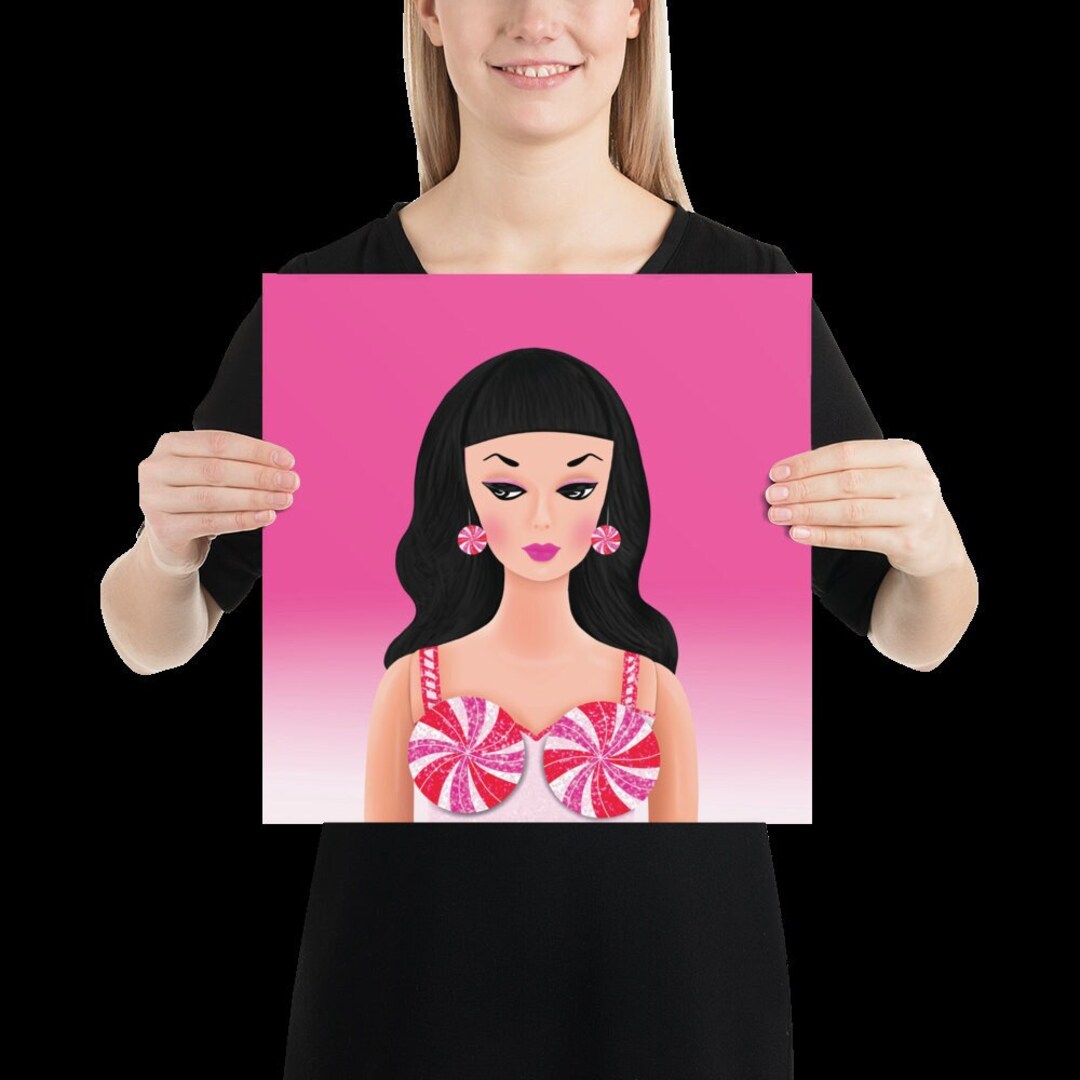 Katy Perry Barbie Styled Poster - Etsy