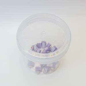 500ml Clear Slime Container for Slime Storage for Charm Container for ...