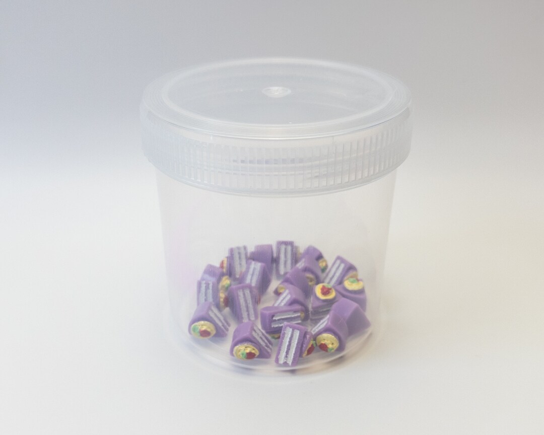 500ml Clear Slime Container for Slime Storage for Charm Container for ...