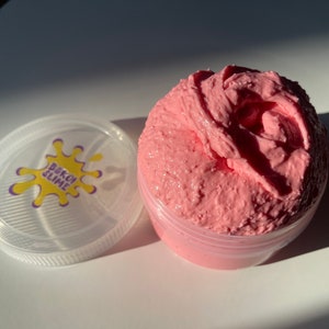 Netted Heart DIY Slime Kit Snowfizz Slime Butter Fizz Slime Crunchy ...