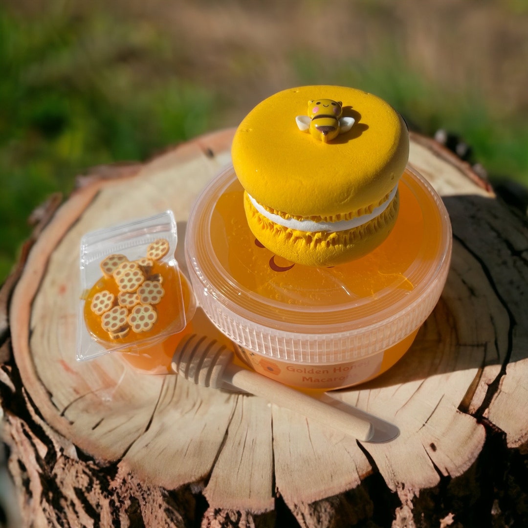 Gold DIY Slime Kit DIY Slime Kit Honey Slime for Kid Slime for Stress ...